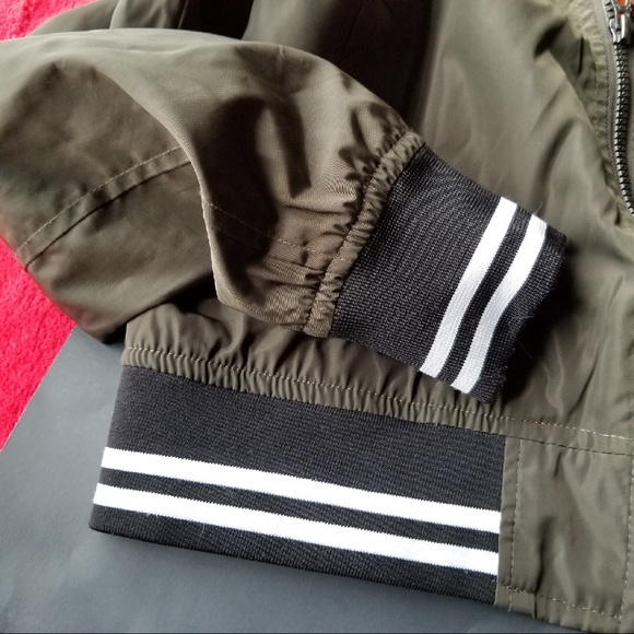 Distortion | Jackets & Coats | Distortion Hooded Jacket Green Size M ...